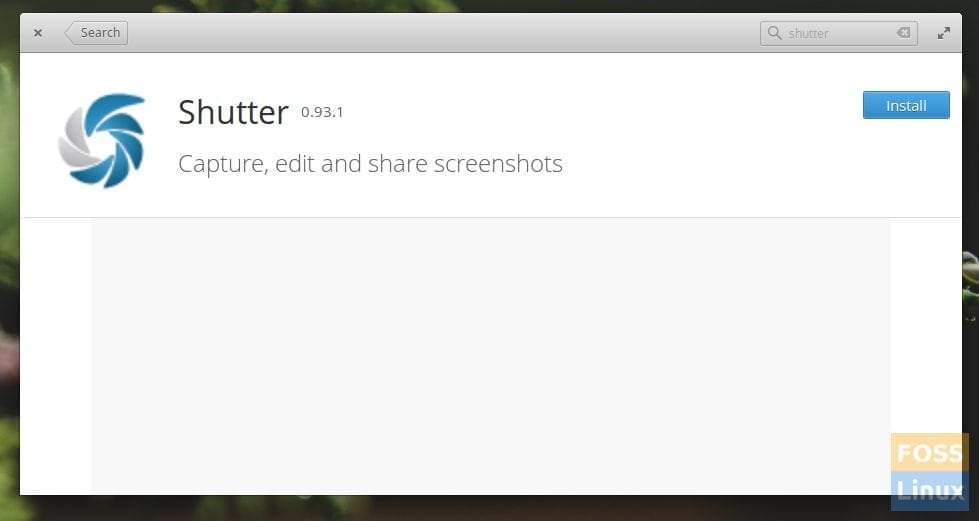 Install Shutter in elementary OS Loki | FOSS Linux