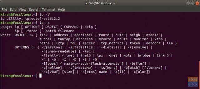 How to find IP and MAC Address by command line in Linux