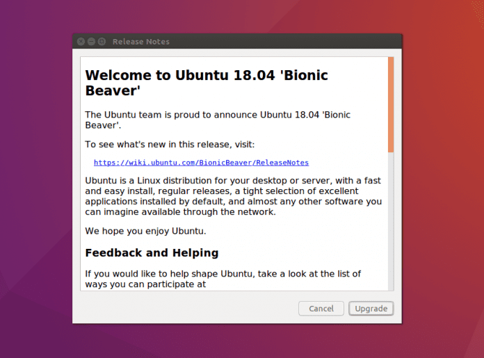 How to upgrade to Ubuntu 18.04 LTS now