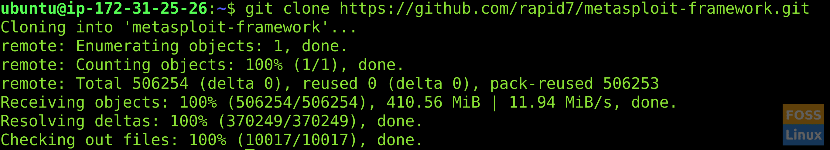 How to install Metasploit on Ubuntu | FOSS Linux