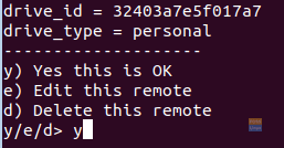 How to sync Microsoft OneDrive from command-line in Linux