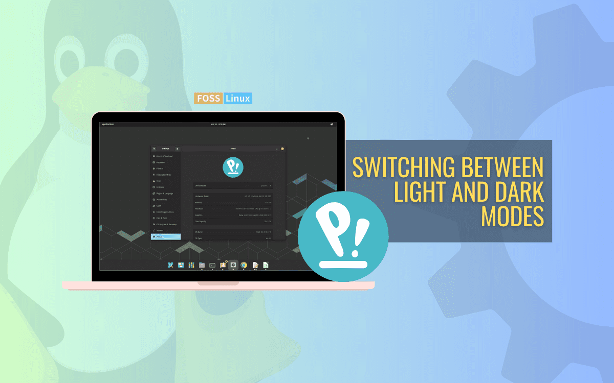 Effortlessly Swap Between Light and Dark Modes in Pop!_OS